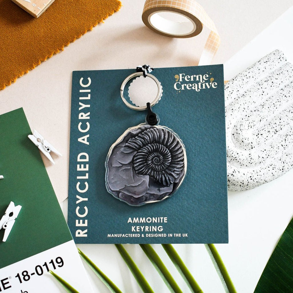 Recycled Acrylic Wildlife Keyrings | Ferne Creative